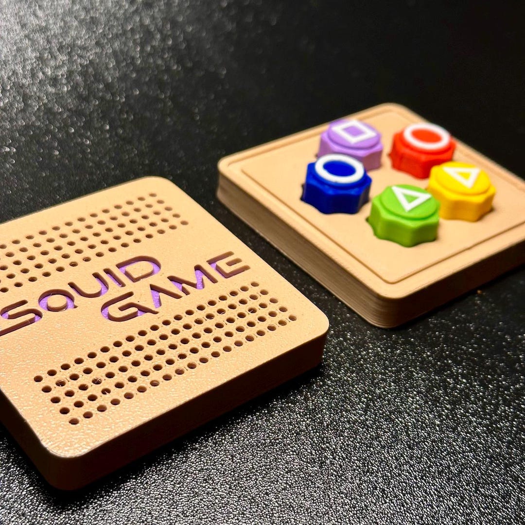 Gong-gi Gonggi Game From Korean Series Squid Game Dice With Monitor ...