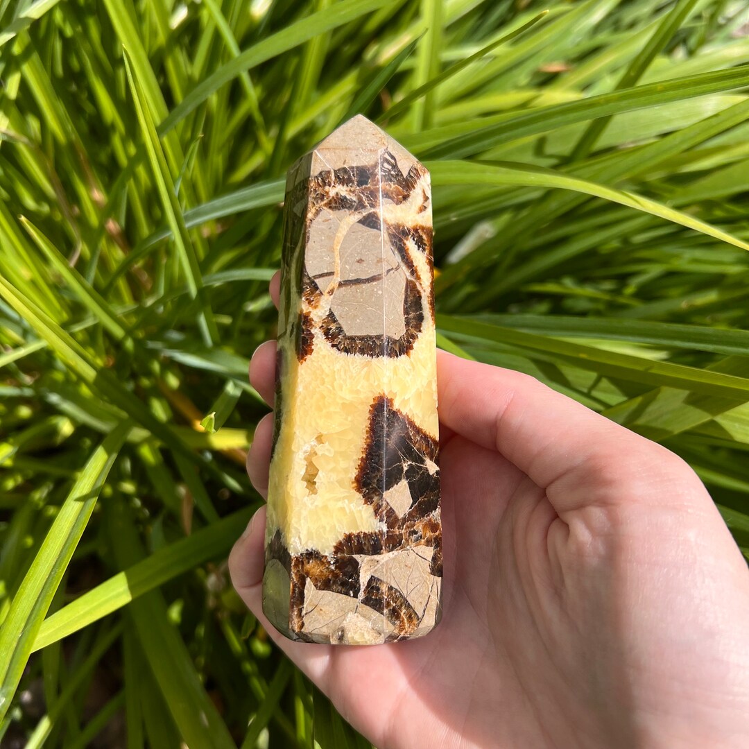 Septarian Tower - Septarian Dragon Stone Crystal - Crystal Tower ...