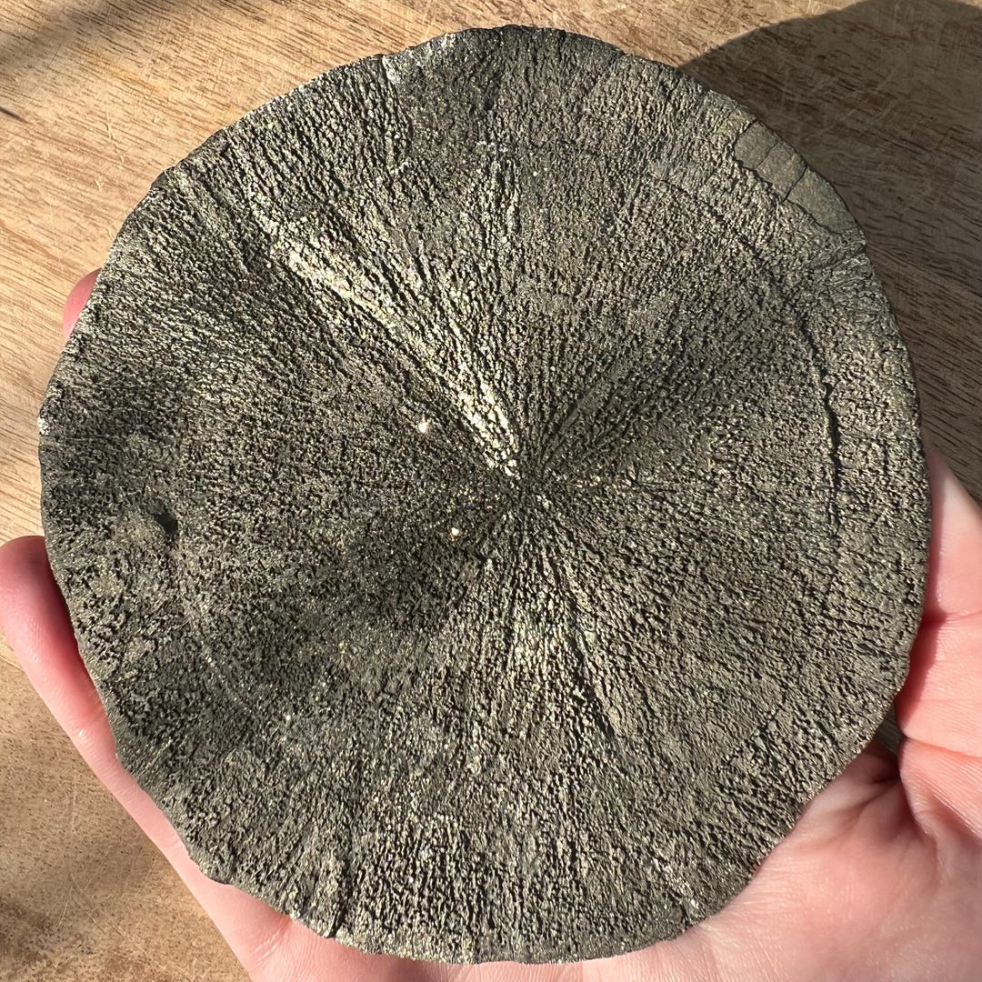 Pyrite Sun - Pyrite Sun Sparta Illinois - Pyrite Crystal - Solar Plexus ...