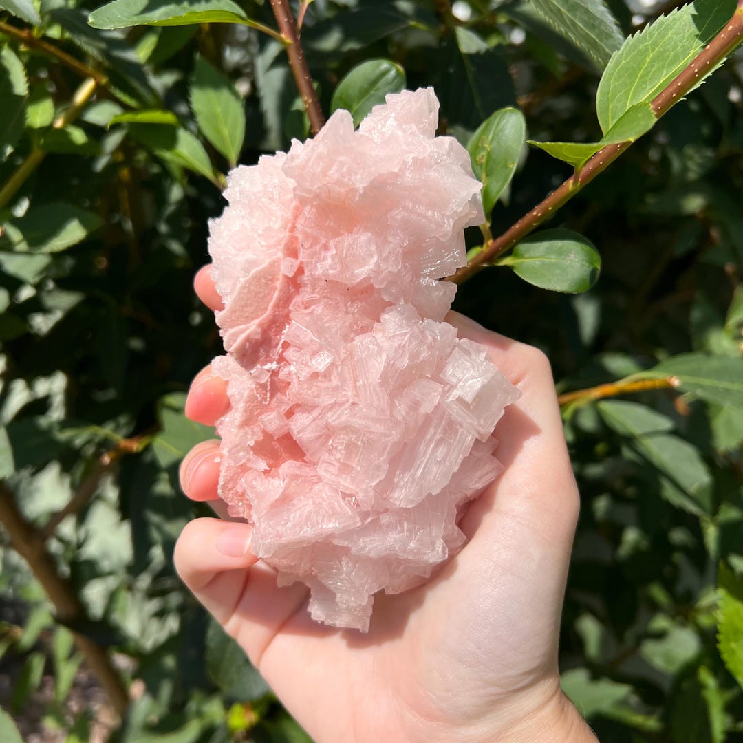 Pink Halite Crystal Halite From Searles Lake in California Halite Salt ...