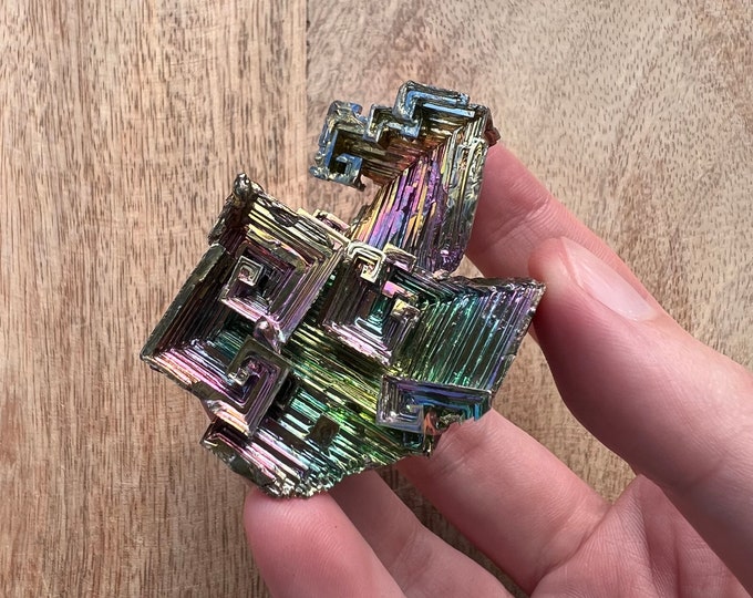Bismuth - Bismuth Specimen - Bismuth Cluster - Bismuth Crystal - Etsy