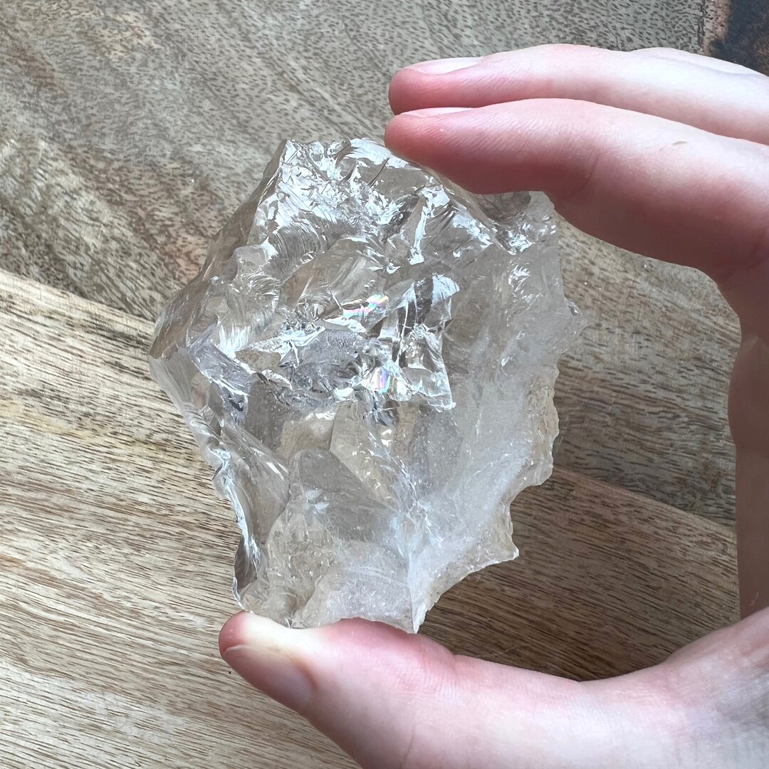 Raw Clear Quartz Chunk Rough Clear Quartz Crystal You Choose - Etsy