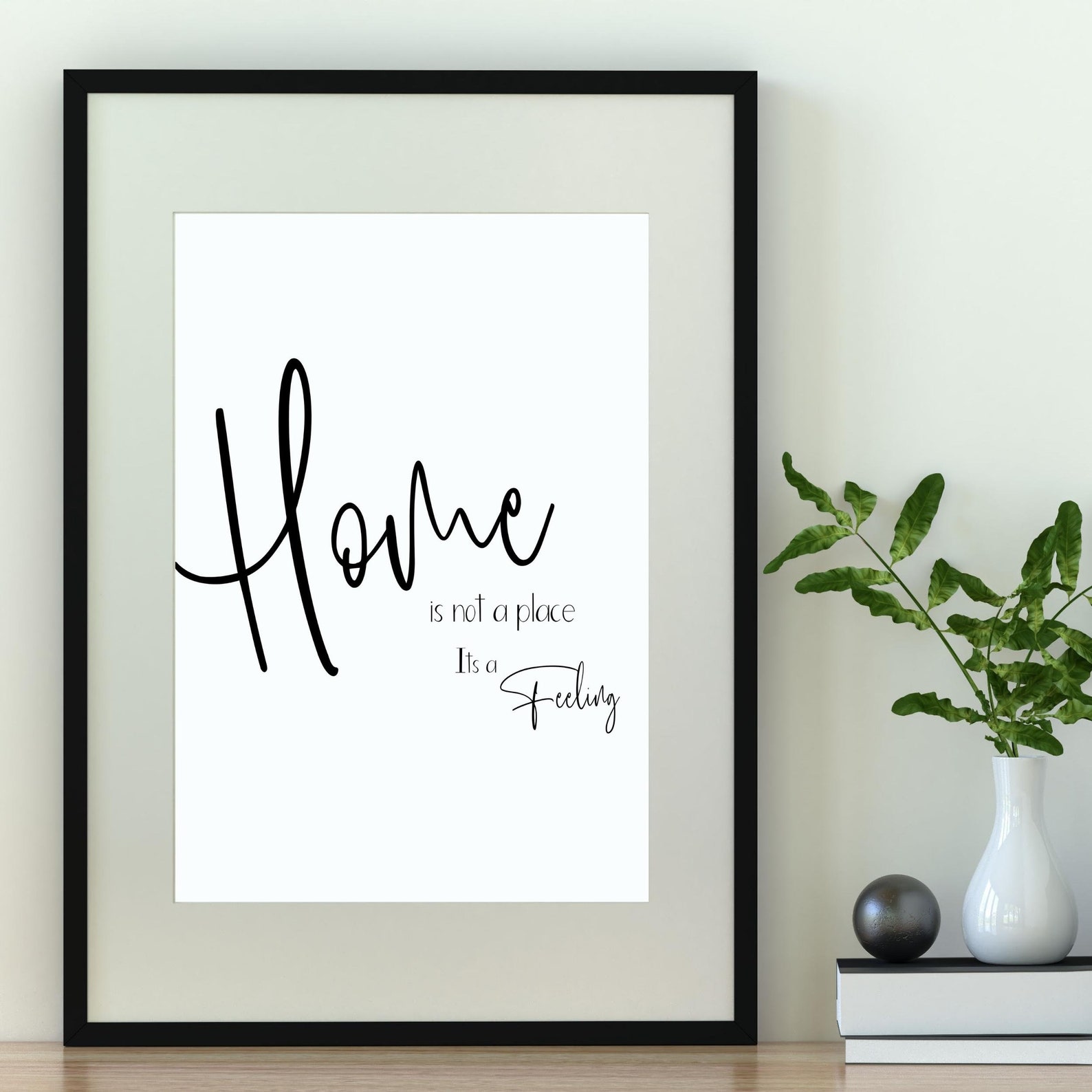 Home Printable Wall Art, Family Quote, Bedroom Wall Art, Motivational ...