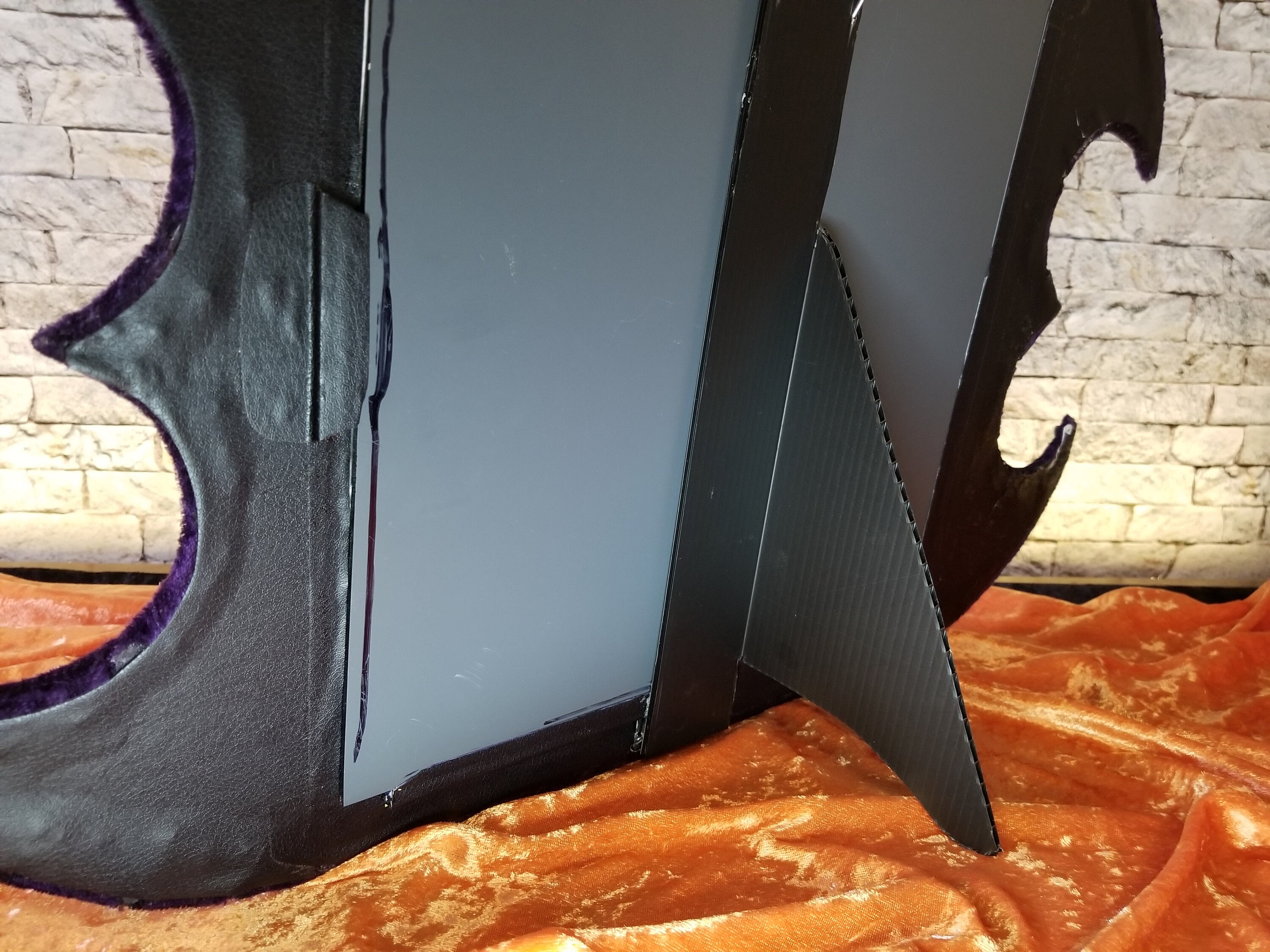 Joker Mirror. Vanity Mirror. Fabric Mirror Art. Wall Jewel Abstract ...