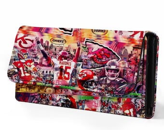 Chiefs Womens Wallet - Etsy