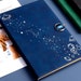 Space Notebook Lined Paper Ocean Notebook Time to Wander - Etsy
