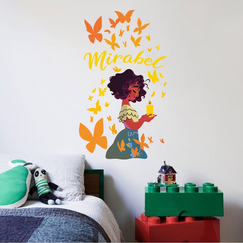 Mirabel From Encanto an Animated Movie Holding a Candle With Glowing ...