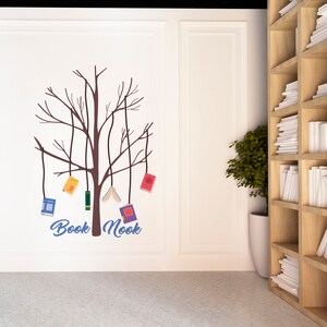 Artistic and Creative Design of Books Hanging on a Tree for Education ...