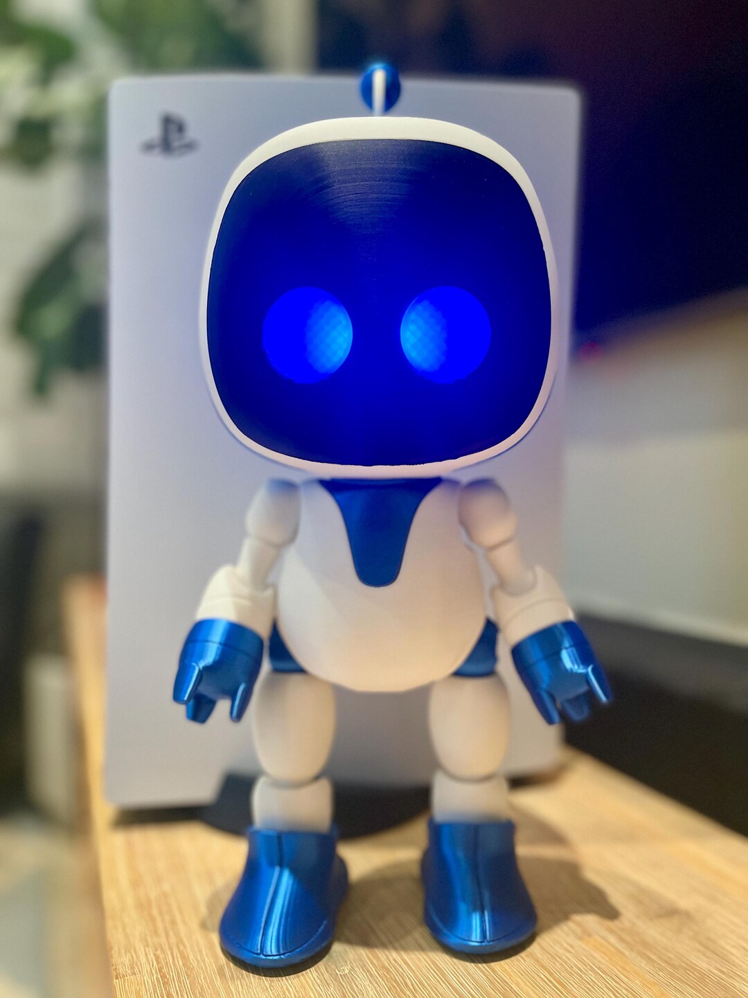 14.25" Tall Astro Bot Articulated Figurine |illuminated Astro MEGA ...