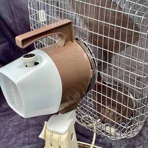 Vintage Desk Fan Rare Find Early 70s Xpelair-taurus Retro Room Fan ...