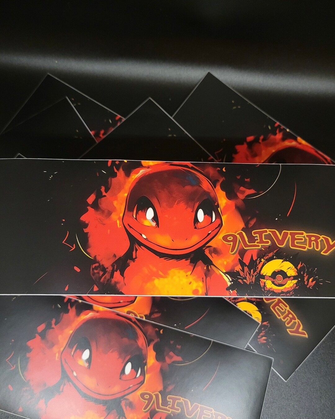 Fire Monster Sticker - Fire Type Style Slap Sticker - Vinyl Decal for ...