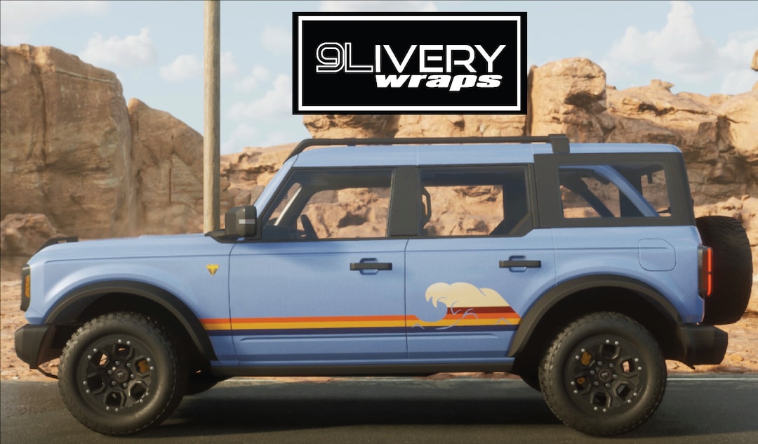 Retro Wave Stripes for the Beach Lover 70s Style Stripes California ...