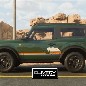 Retro Wave Stripes for the Beach Lover - 70s Style Stripes - California ...