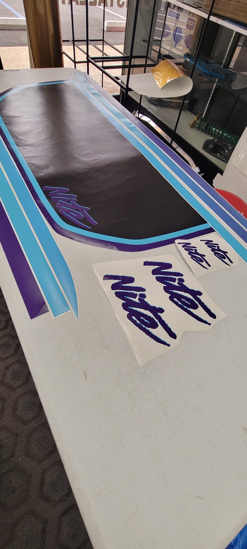 90's Nite Ombre Stripe Decal Kit: Fits 2021+ Bronco - Retro Graphics ...