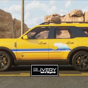 Retro Wave Stripes for the Beach Lover - 70s Style Stripes - California ...