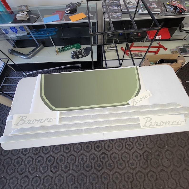 Heritage Style Upper Door Stripes - Retro/vaporwave/custom Color 2dr ...