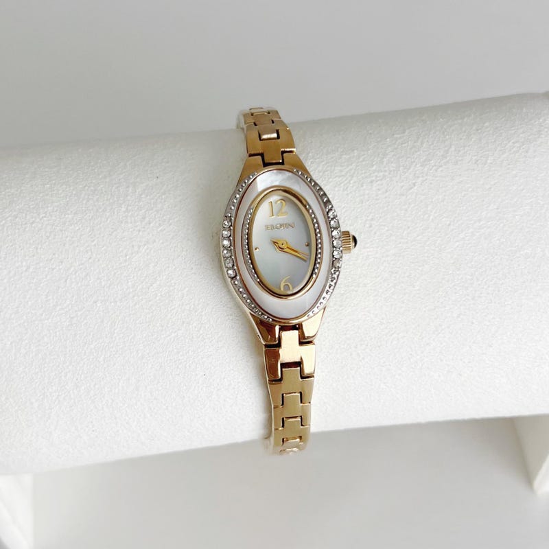 Vintage Elgin Watch Oval - Etsy