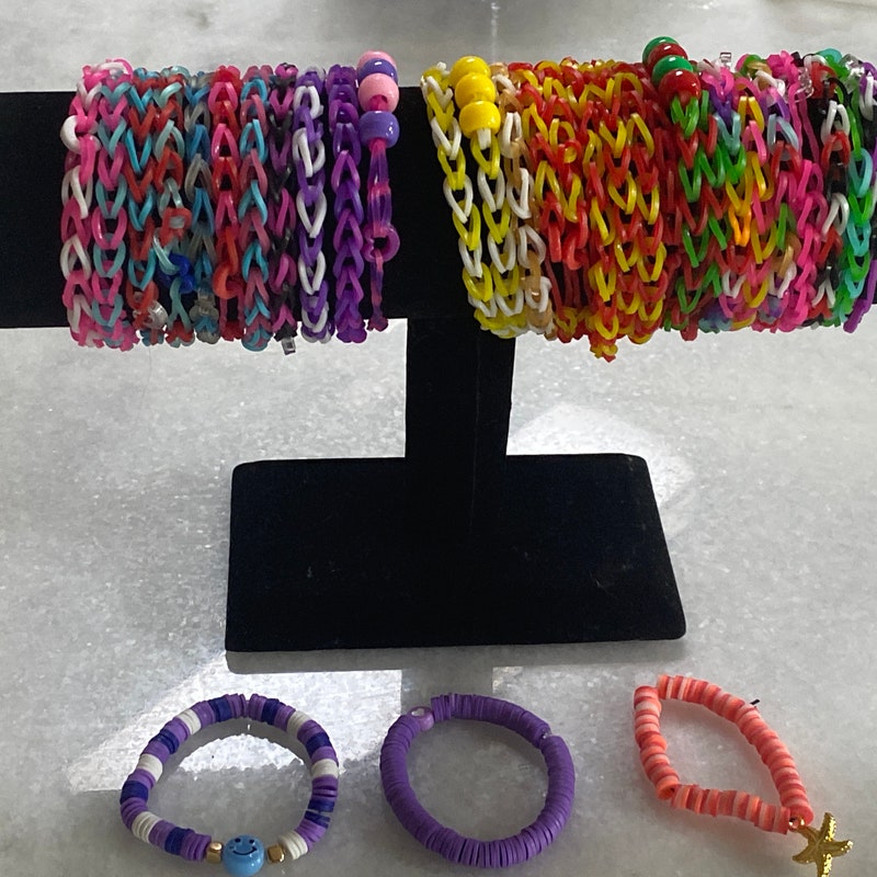 Rubberband Bracelets - Etsy