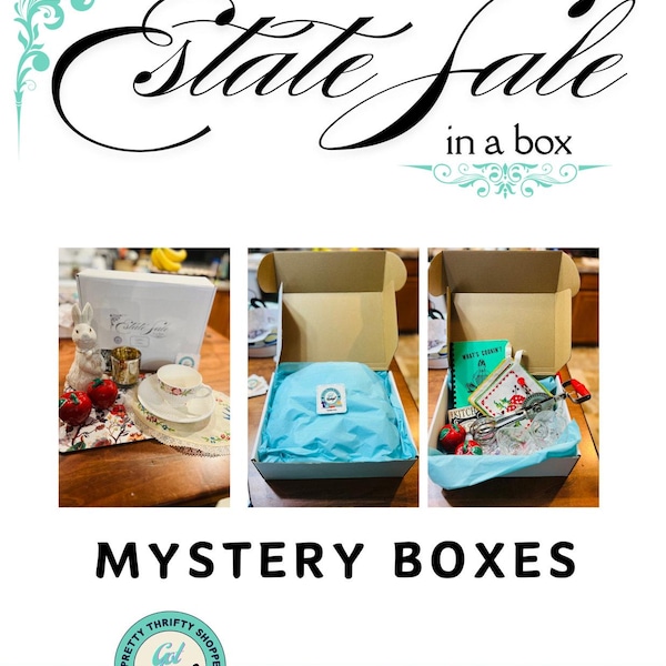 Estate Sale in Box - Etsy