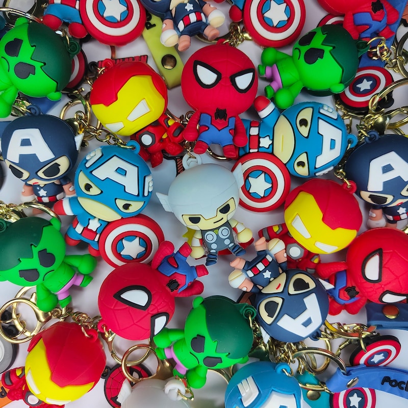 Cartoon Keychain - Etsy