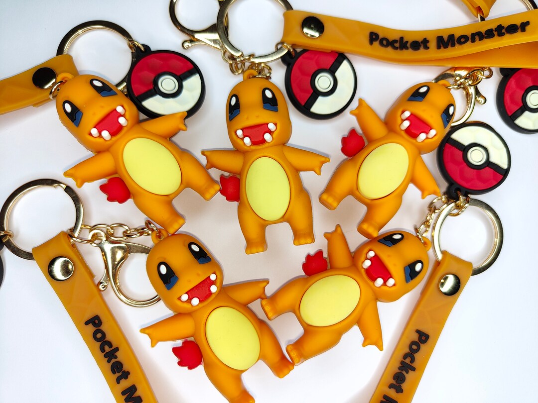 Charmander Pokemon 3D Keychain - Etsy