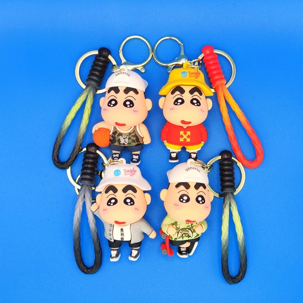 Shin Chan Keychain - Etsy