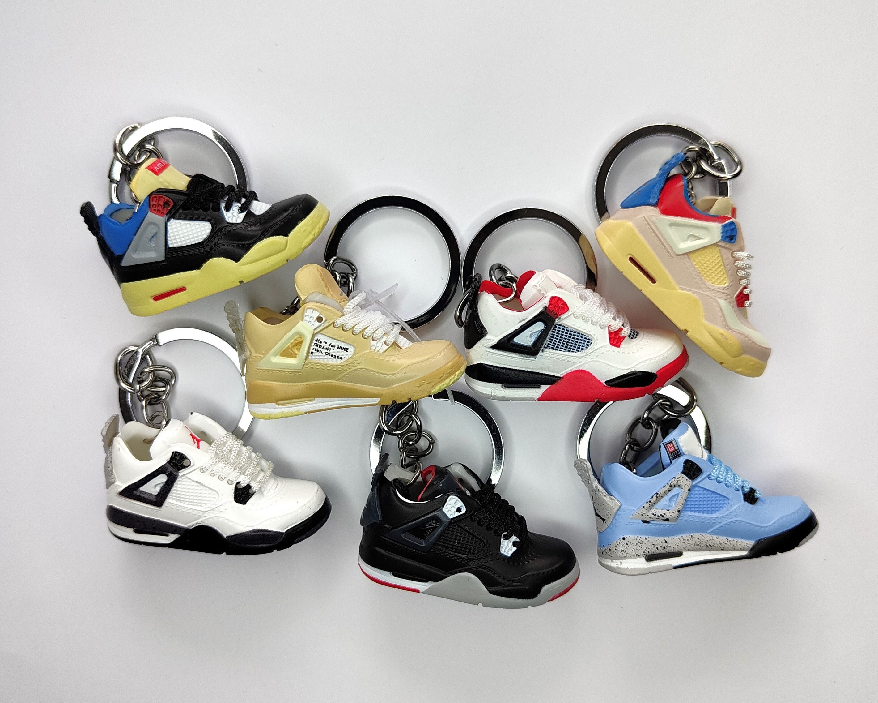 Klinge Rendern Gemietet jordan 4 schlüsselanhänger 3d Kran Verschiebung ...