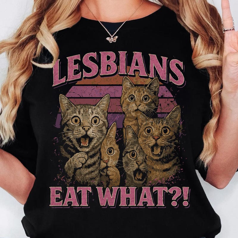 Lesbian Eat What Tshirt Etsy
