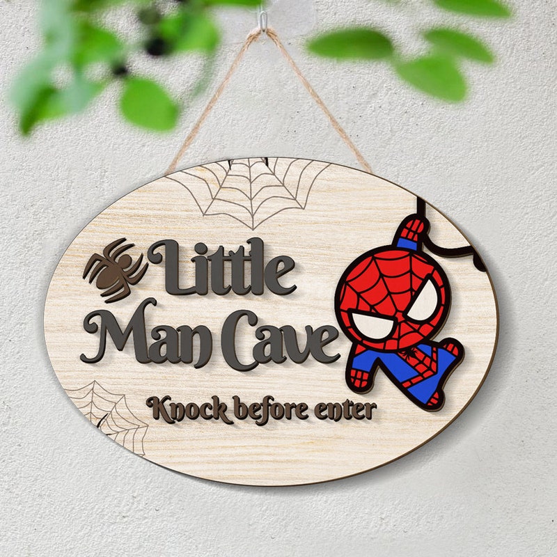 Little Man Door Sign - Etsy