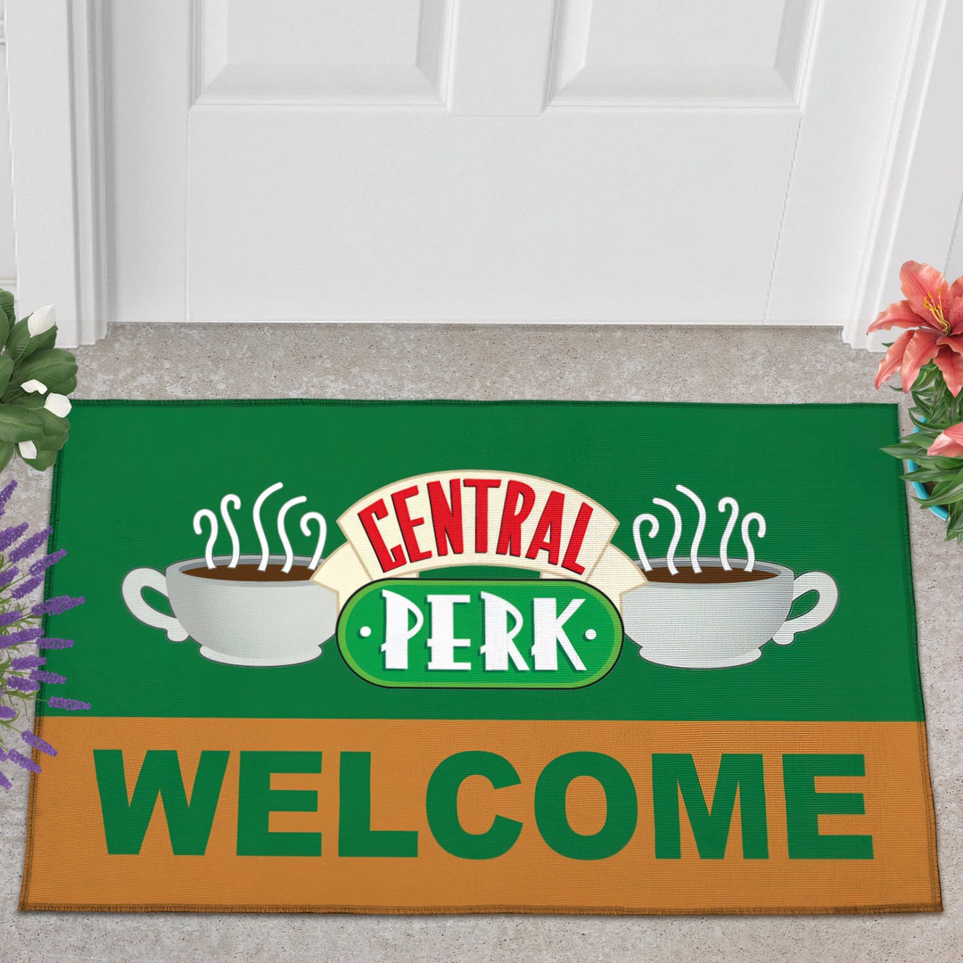 Friends Central Perk Welcome Door Mat Home Decor Housewarming Gift ...