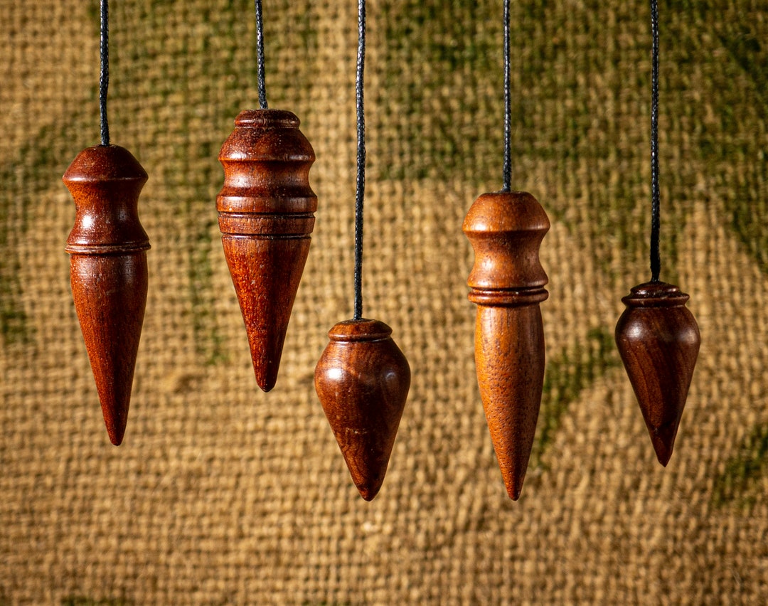 Custom Wooden Pendulums, Hand-turned, With Magnetic Inserts - Etsy