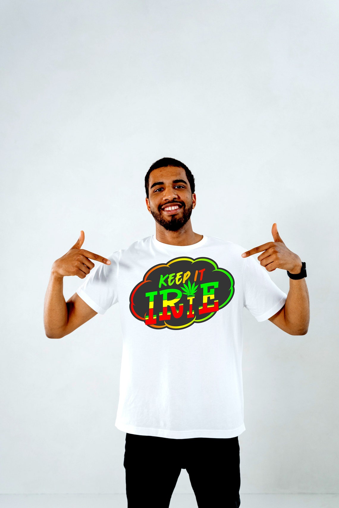 Keep It Irie Design Svgdxfepspng Jamaican Saying - Etsy