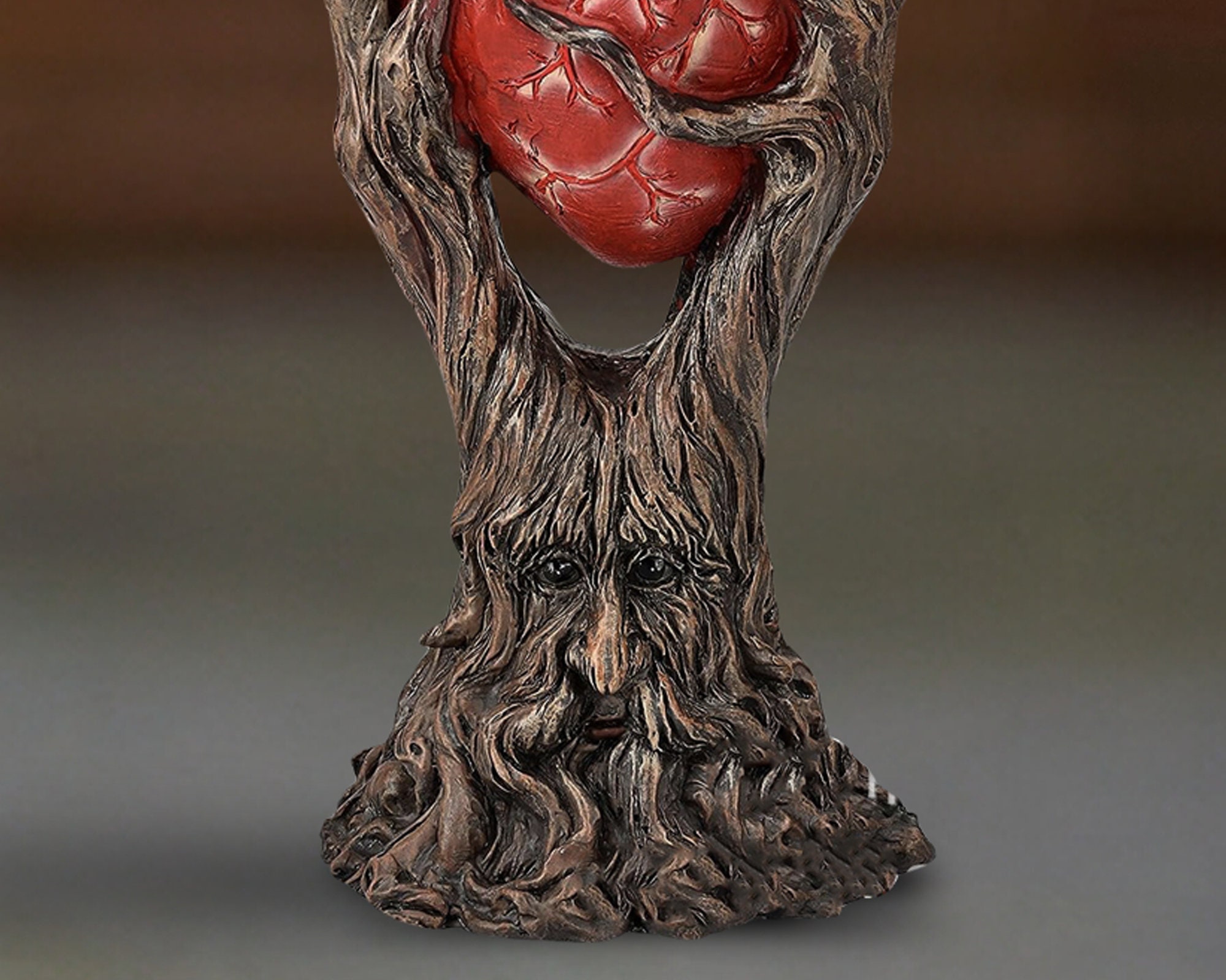 Halloween Heart Anatomy Tree Man Statue Resin Crafts Decorative ...
