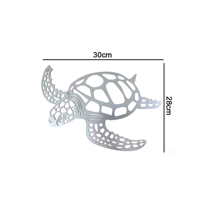 Metal Sea Turtle, Turtle Decor, Ocean Decor, Beach Decor, Metal Wall ...