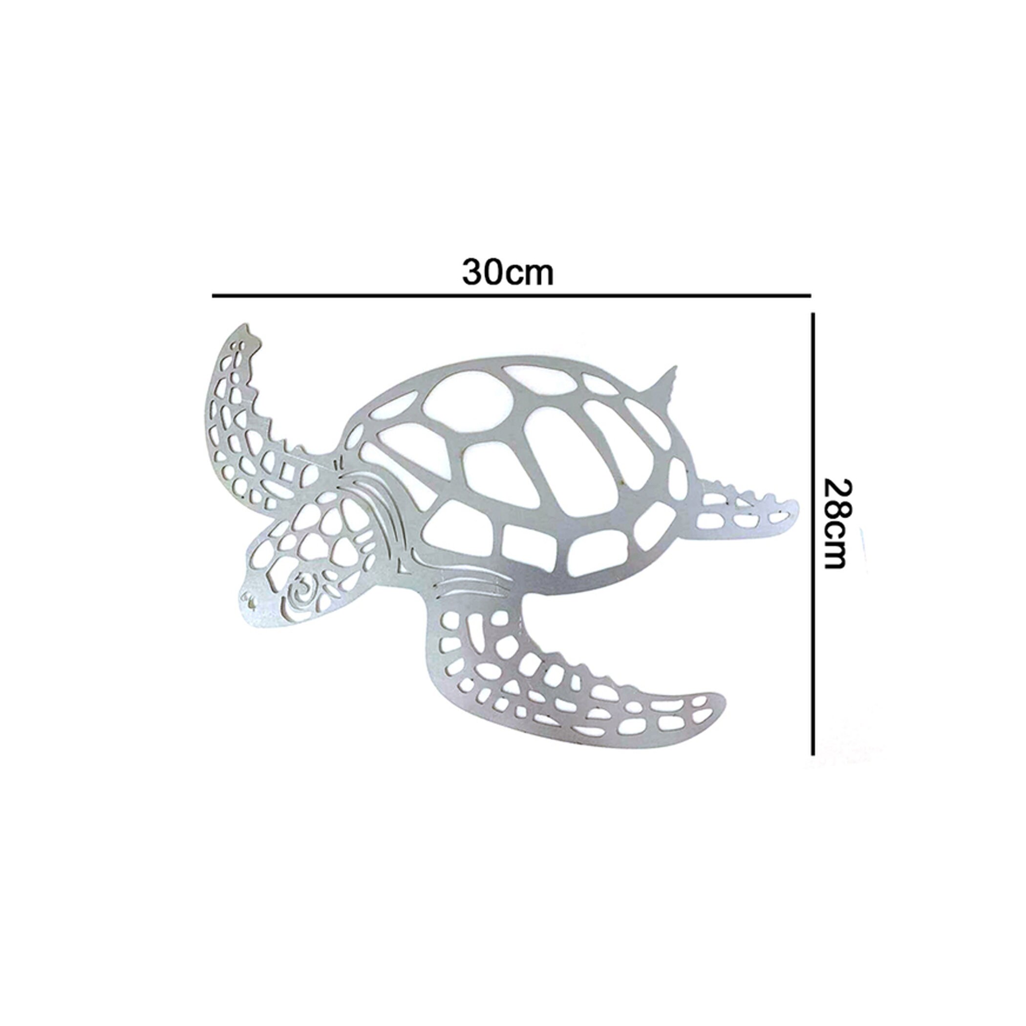 Metal Sea Turtle, Turtle Decor, Ocean Decor, Beach Decor, Metal Wall ...