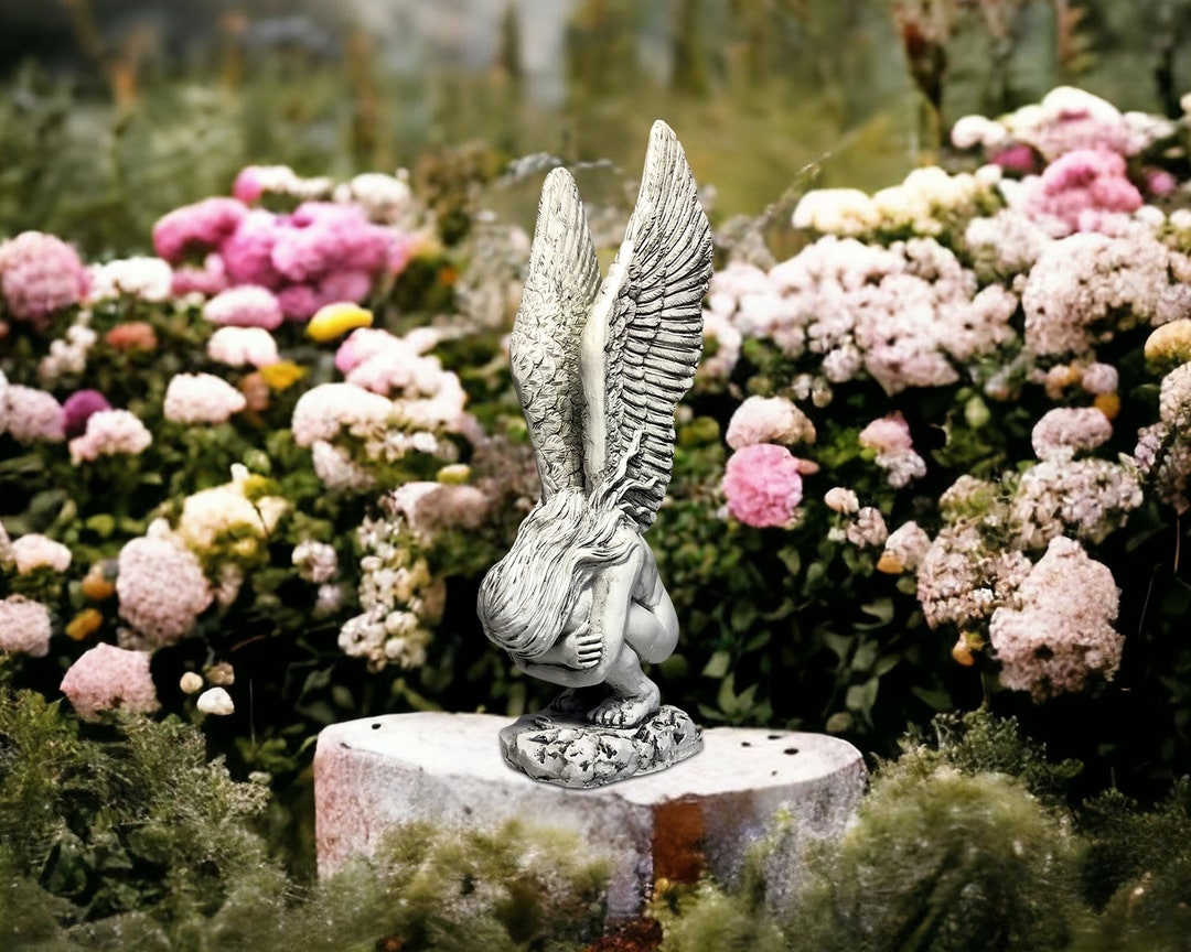 Angel Redemption Statue, Resin Memorial and Redemption Ornament - Etsy