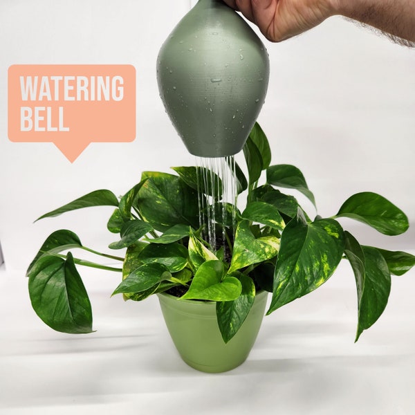 Watering Bell Thumb Pot - Etsy