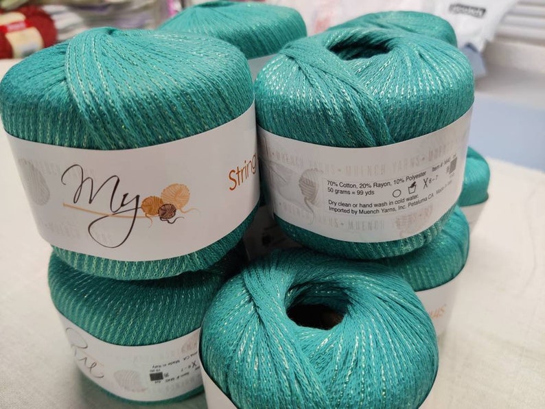 Muench Yarns String of Pearls Yarn - Etsy