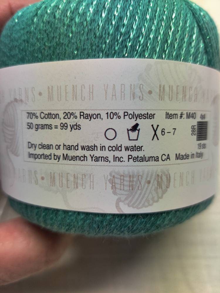 Muench Yarns String of Pearls Yarn - Etsy