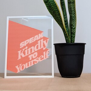 Self Love Body Positivity Confidence Print. Inspirational, Fun, Bright ...