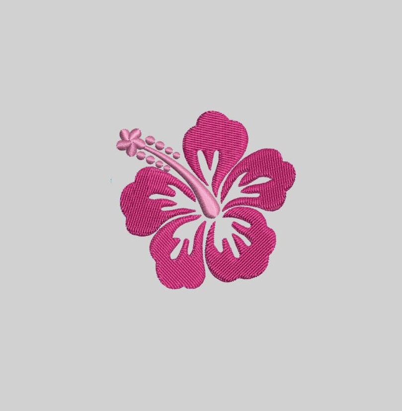 Summer Flower Embroidery Design PES, JEF, DST - Etsy