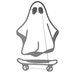 Ghost Skater Embroidery Design PES DST JEF - Etsy