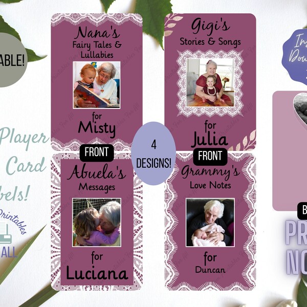 Yoto Myo Labels - Etsy