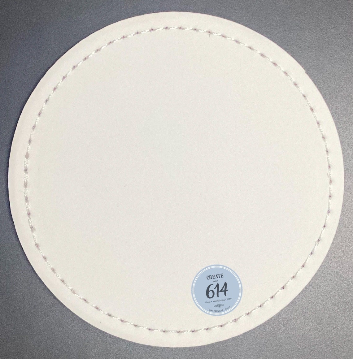 Sublimato Sublimation Leatherette Faux Leather Patch Round 3 With ...