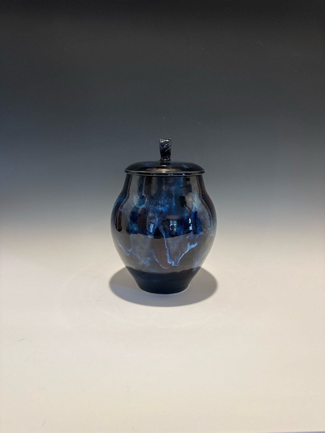 Hand Made Cremation Urn, Ceramic Cremation Urn, Lidded Jar, Wheel ...