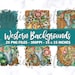Western Backgrounds, Country Backgrounds, Teal, Rustic Wood Digital ...