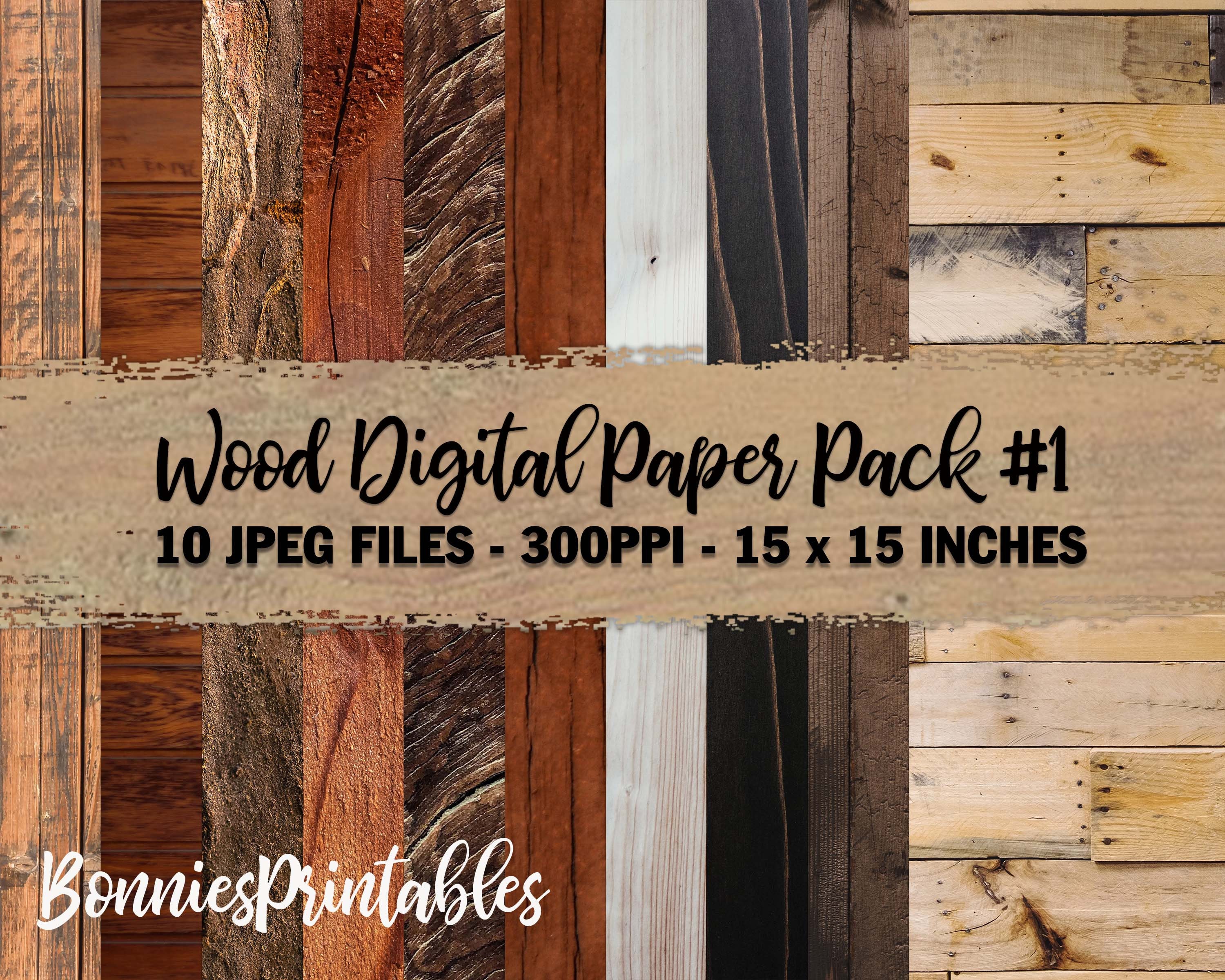 Wood Texture Wood Digital Paper Rustic Digital Paper Wood - Etsy