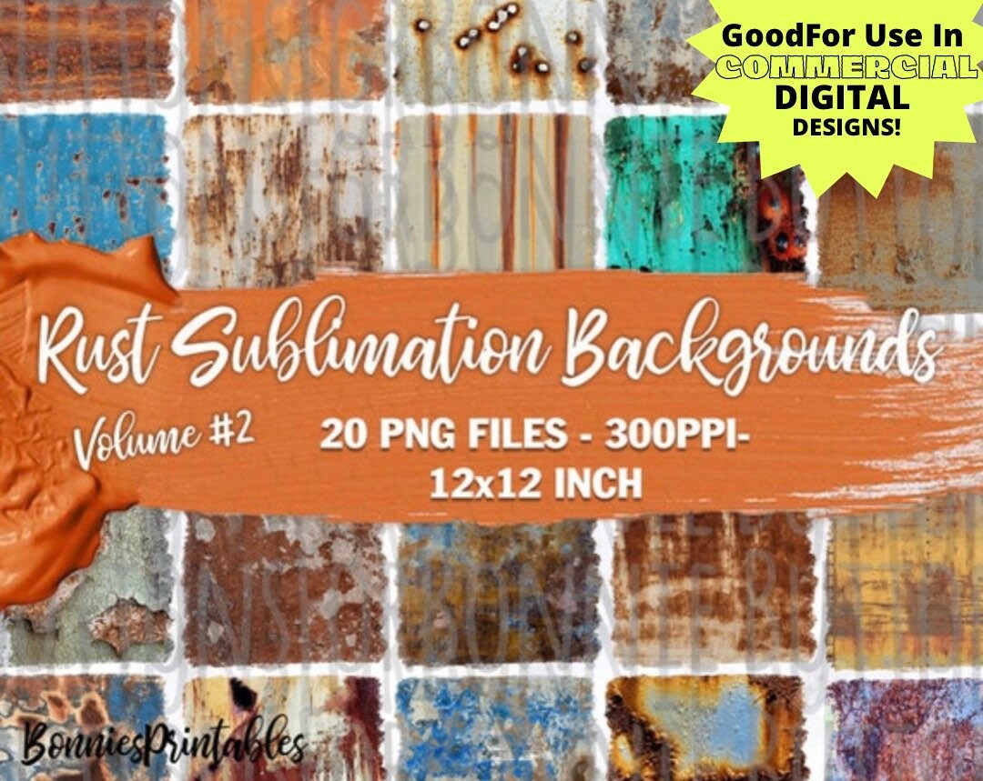 Rust Png, Rustic Digital Background, Commercial Use Clipart ...