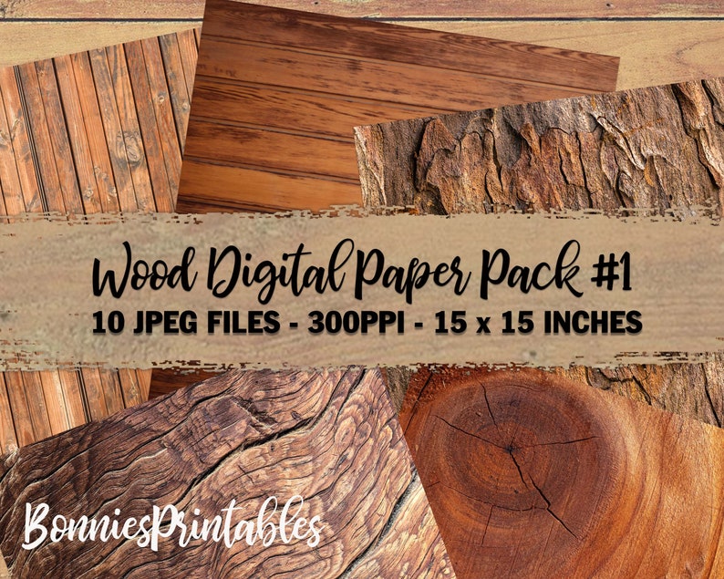 Wood Texture Wood Digital Paper Rustic Digital Paper Wood - Etsy