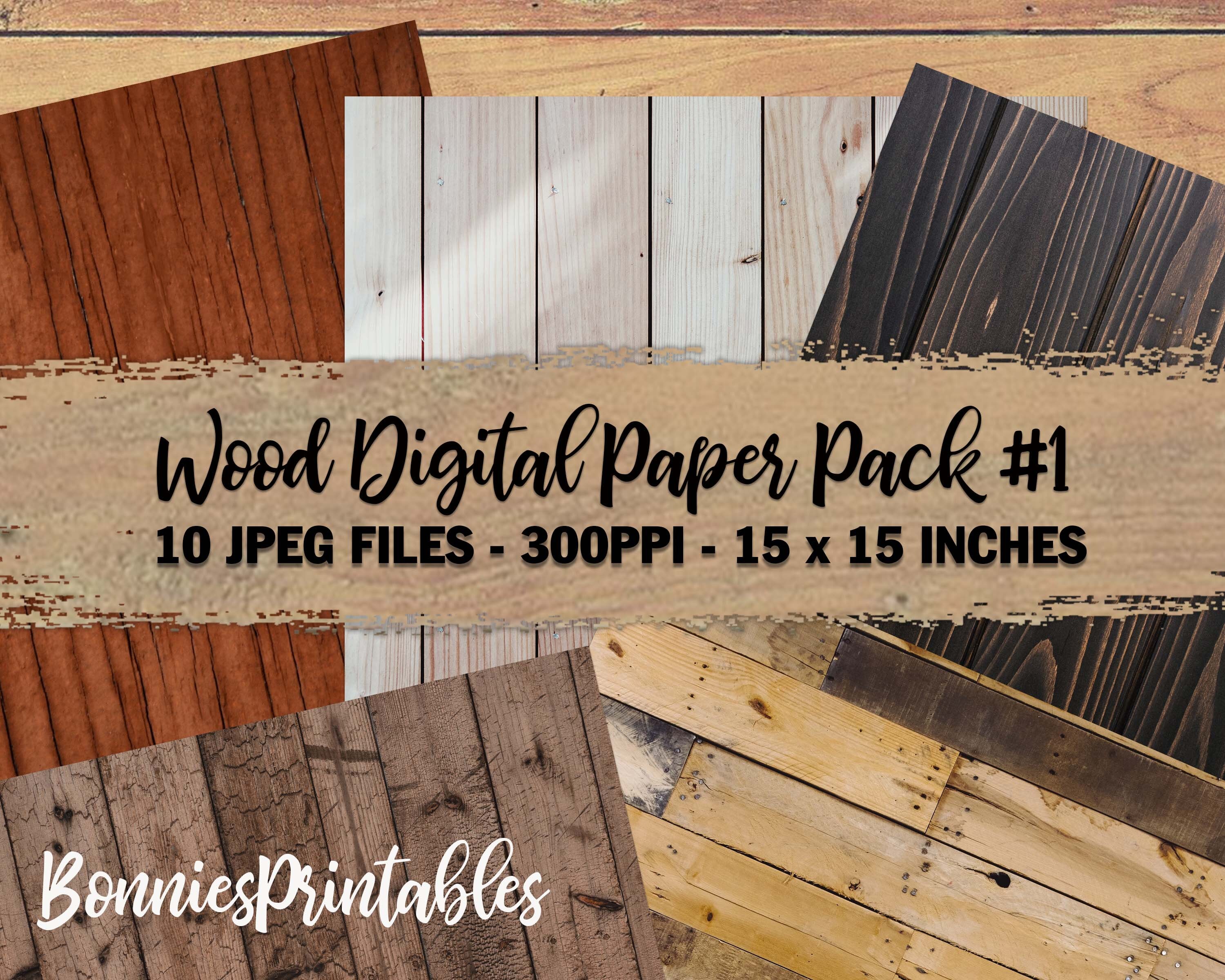 Wood Texture Wood Digital Paper Rustic Digital Paper Wood - Etsy